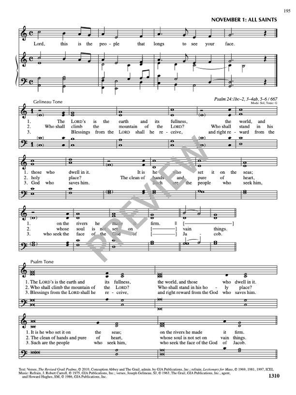 GIA Publications - Solemnity of All Saints - (RC)